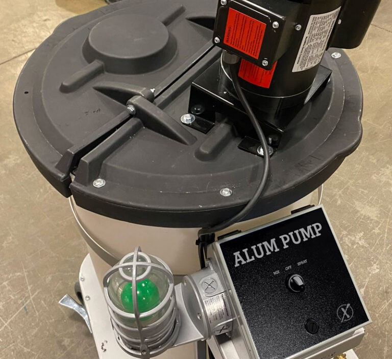 MaxForce Alum Pump Fireproofing Cart